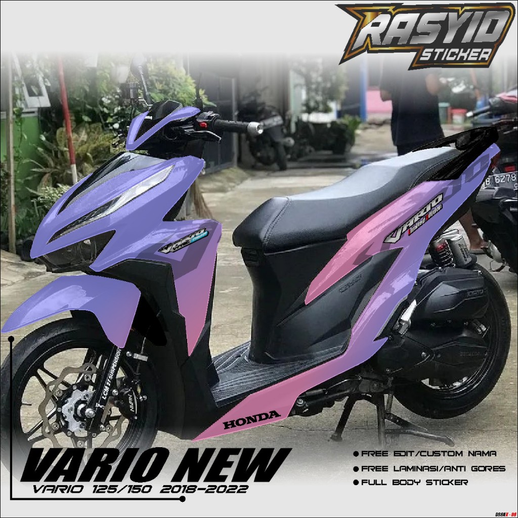 Jual Sticker Decal Full Body Honda Vario 125 150 2018 2019 2020 2021 ...