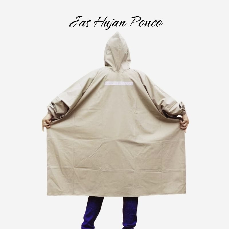 Jual JAS HUJAN PONCO Lengan Kelelawar Pria Wanita Dewasa BY SENWIL Jumbo | Shopee Indonesia