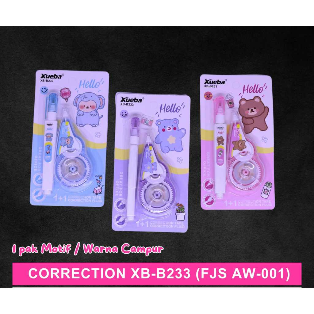 Jual Correction Tape/Tip x/Tipe Ex/ Stipo/ Penghapus Pulpen/ Pita ...
