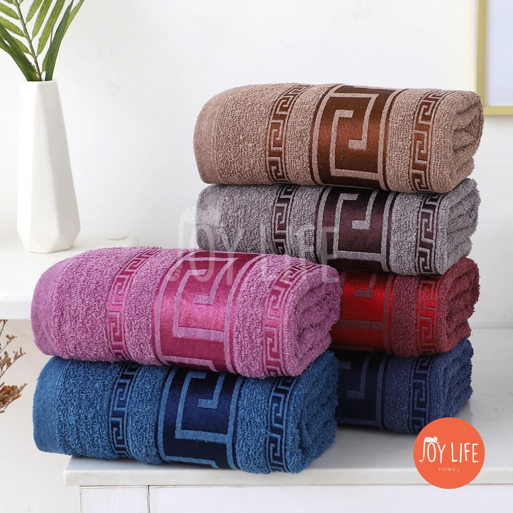 Jual Joylife Handuk Mandi Katun 65 x 135 Handuk Dewasa Motif Cendana ...