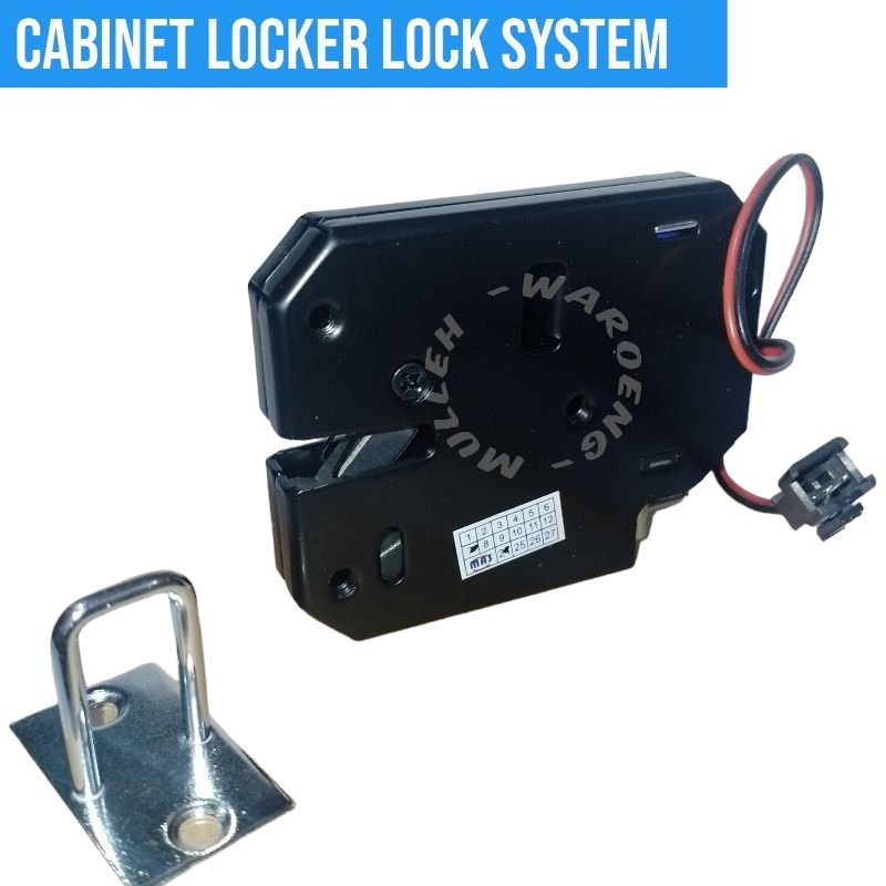 Jual KUNCI LOCKER CABINET LOCK SELENOID AUTOMATIC SYSTEM /KABINET LOKER ...