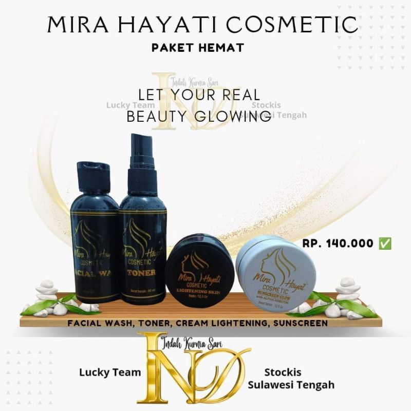 Jual Paket Wajib Mira Hayati cosmetic (paket ekonomis) | Shopee Indonesia