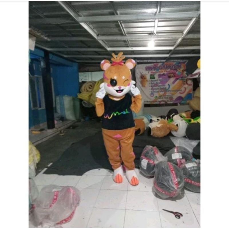 Jual Kostum Badut Kucing Lucu Gold | Shopee Indonesia