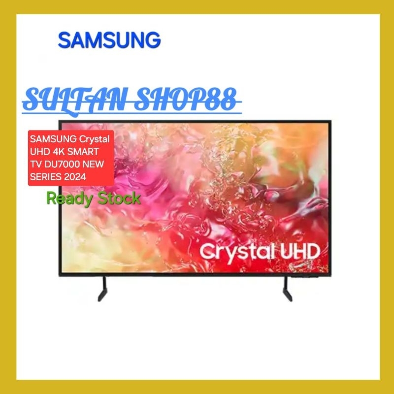 Jual SAMSUNG 50DU7000 50 INCH CRYSTAL UHD 4K SMART TV I SAMSUNG SMART TV UA50DU7000 NEW SERIES ...