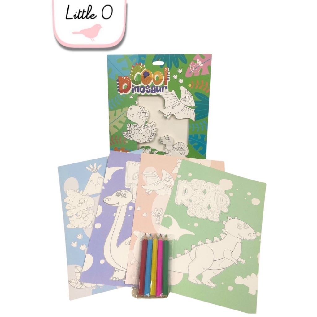 Jual Coloring Paper Paket Buku Mewarnai Melukis Belajar Painting Book ...