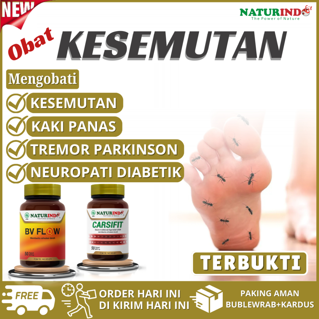 Jual Obat Kesemutan Neuropati Diabetik Kebas Bal Kram Otot Tremor Kaki ...