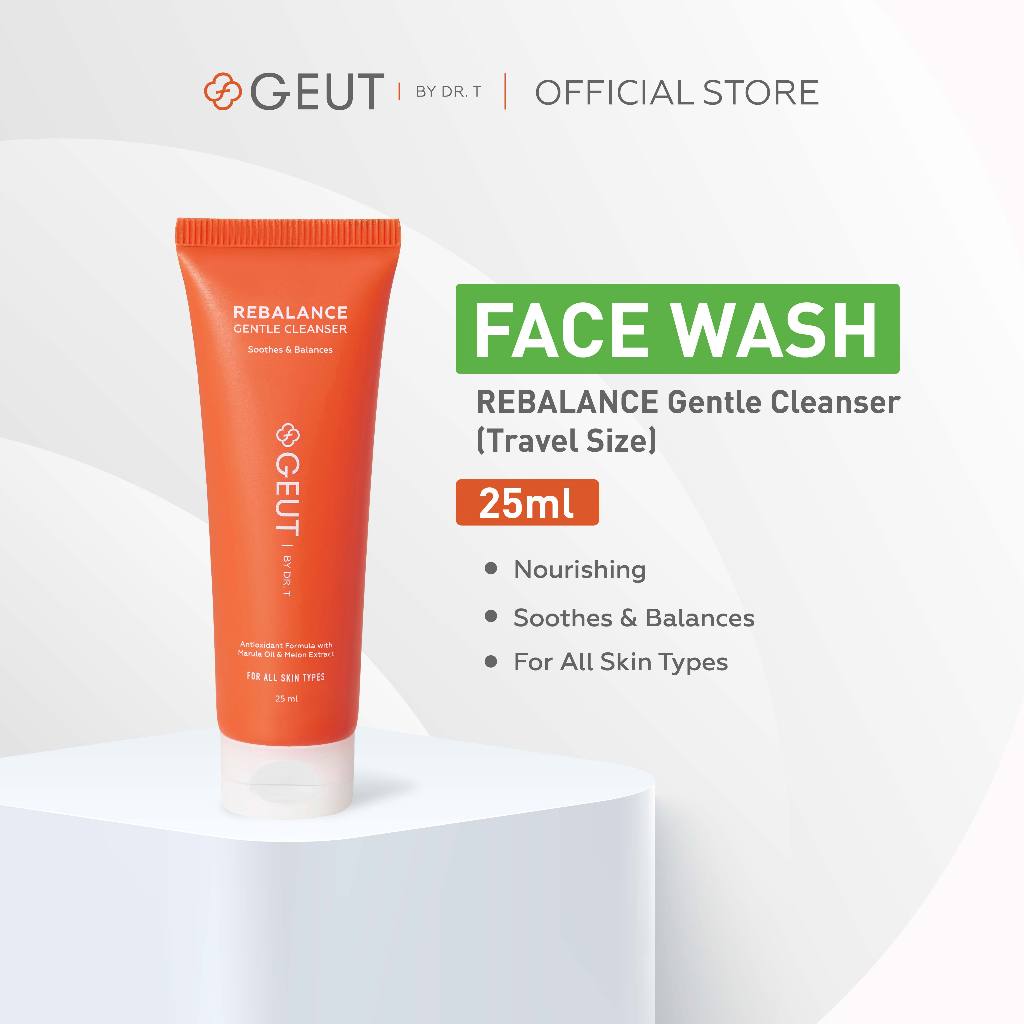 Jual GEUT REBALANCE Gentle Cleanser 25ml | Shopee Indonesia