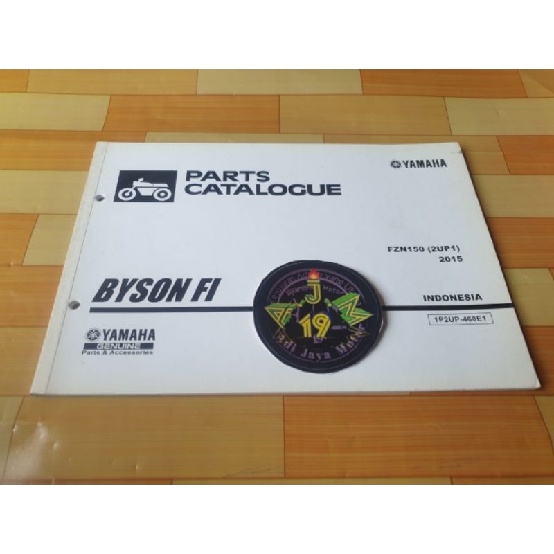 Jual Buku Part Catalog Katalog Copian Yamaha BYSON F1 2015 | Shopee ...