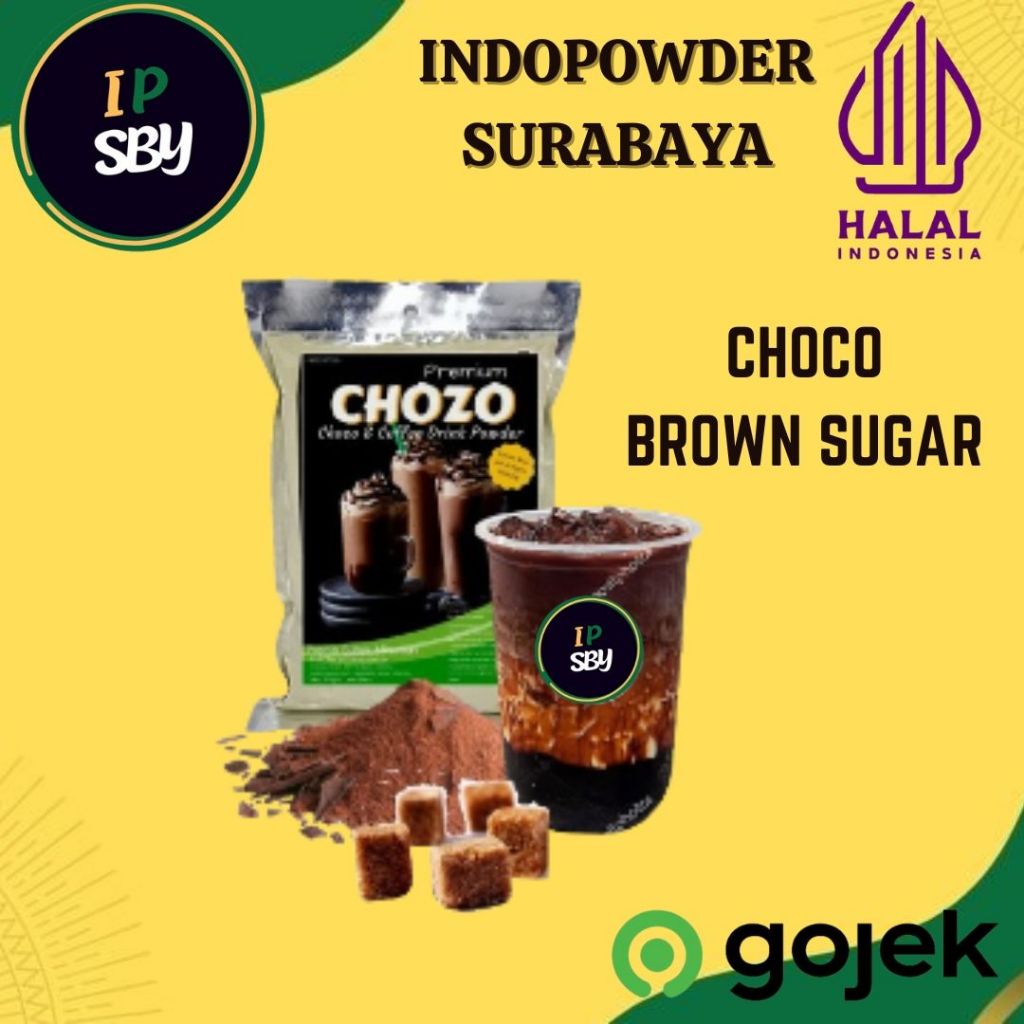 Jual IDPSBY | Bubuk Minuman CHOCO BROWN SUGAR 1KG | Powder CHOCO BROWN ...