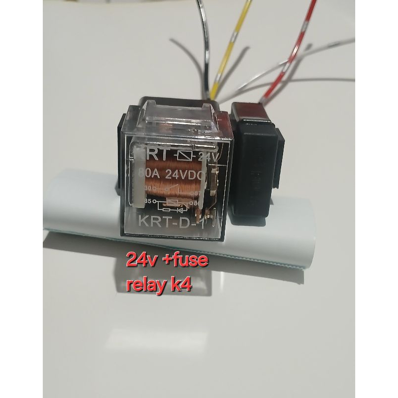 Jual SOKET +RELAY 24V 80 kaki 4 UNIVERSAL | Shopee Indonesia