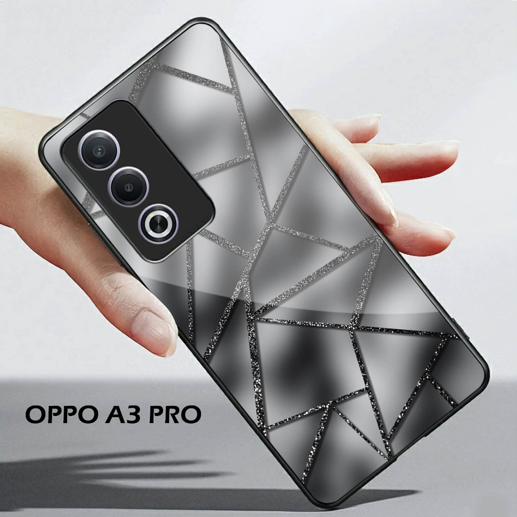 Jual Softcase Kaca OPPO A3 PRO - casing handphone - OPPO A3 PRO [S75 ...