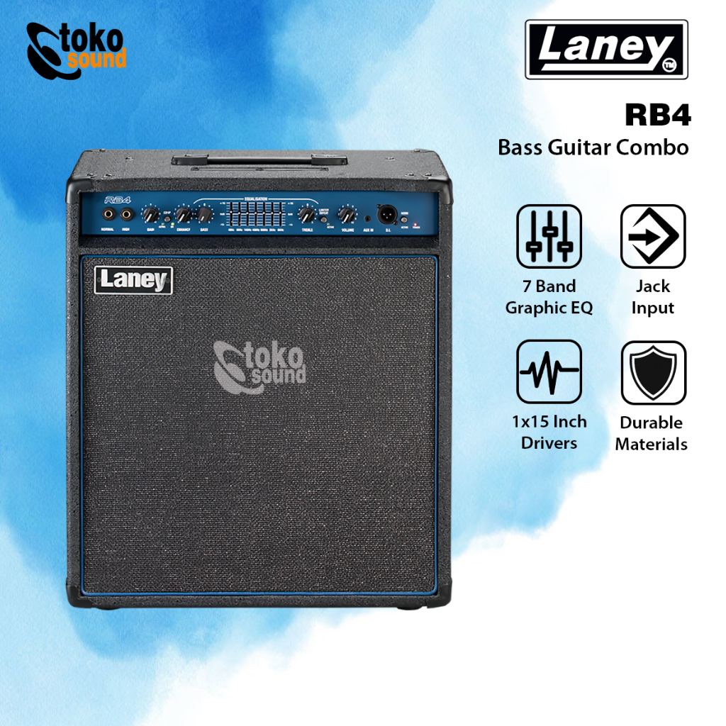 Jual Laney RB4 RB 4 - 15 Inch Ampli Bass Guitar Combo | Shopee Indonesia