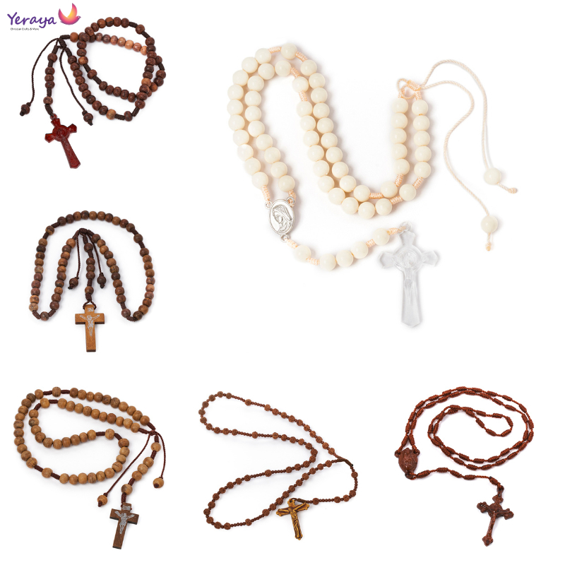 Jual Aneka Rosario Kayu Gaharu Galih Asem Stigi Jenitri Rosario Tali ...