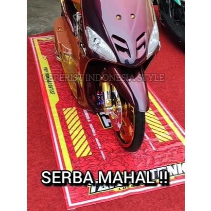 Jual BANNER KARPET ALAS MOTOR KONTES CUSTOM | Shopee Indonesia