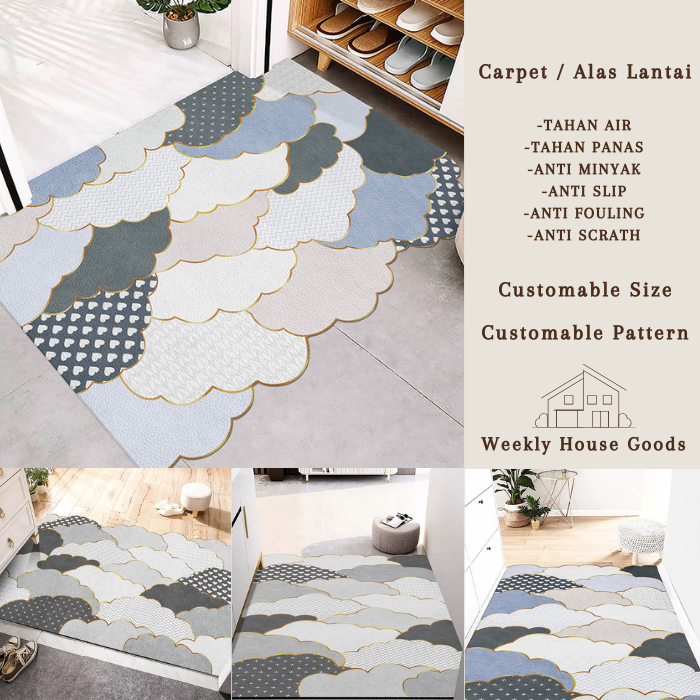 Jual Karpet Lantai Pintu Masuk Modern / Keset Lantai Pintu Masuk / Alas ...