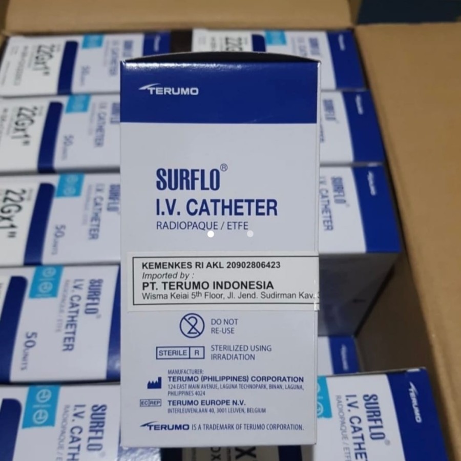 Jual Terumo Surflo IV Catheter Abocath Uk 24 | Shopee Indonesia