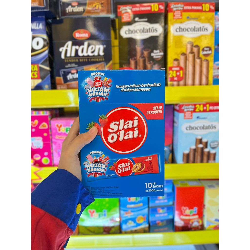 Jual SLAI OLAI Varian Blueberry, Nanas, Strawberry (10pcs) | Shopee ...