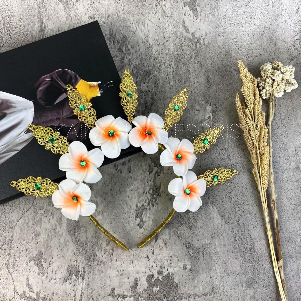 Jual Bando Putri Bali Cantik Bunga Kamboja Pesta Pentas Seni Tari ...