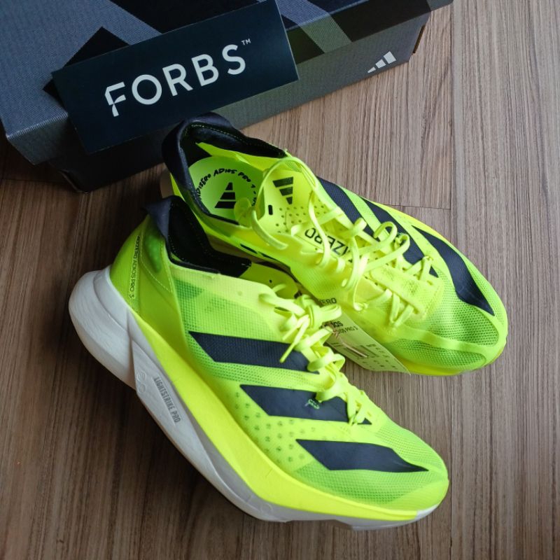Jual Adidas Adizero Adios Pro 3 Solar Yellow || race week 1 rw1 ...