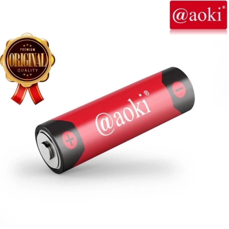 Jual Aoki Battery Lithium 18650 Rechargeable 2000mAh Asli Full Original ...