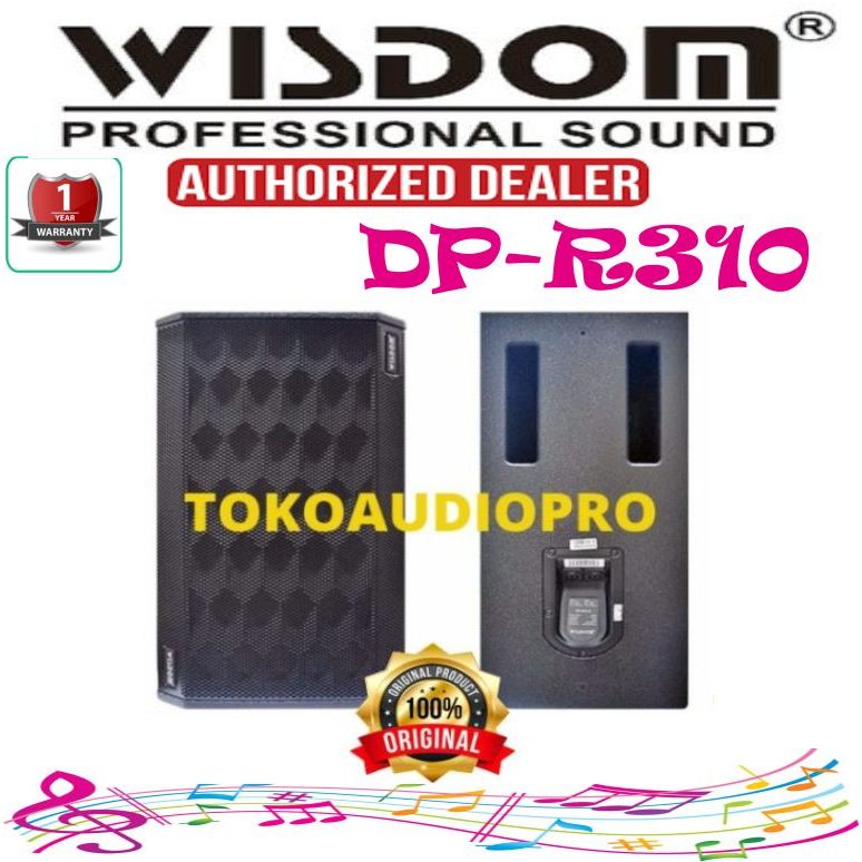 Jual Speaker Wisdom DPR310 DP-R310 Speaker Pasif 10 Inch Original ...