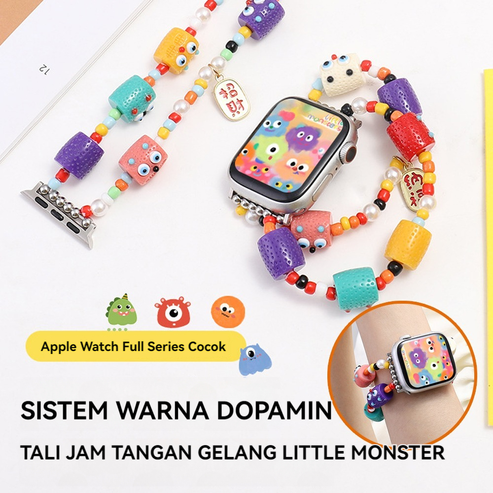 Jual Smartwatch gelang jam tanganTali Manik-manik Pita Peregangan ...