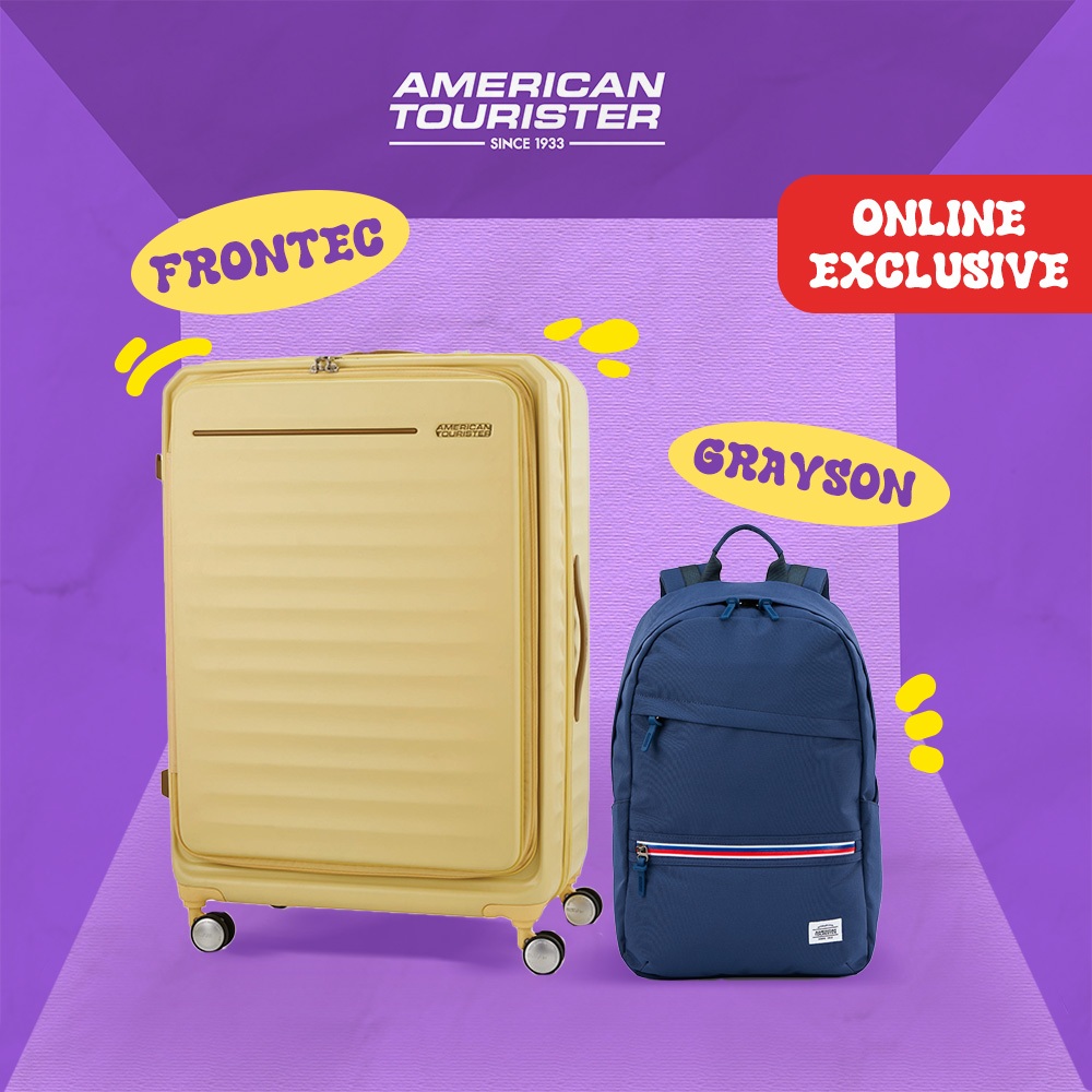 Jual American Tourister Back To School Set Bundle Frontec Large ...