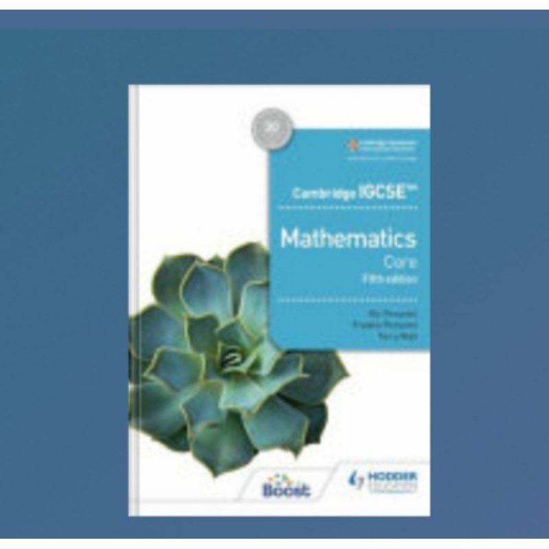 Jual Buku Cambridge IGCSE Core Mathematics Fifth Edition | Shopee Indonesia Jual Buku Cambridge IGCSE Core Mathematics Fifth Edition | Shopee Indonesia