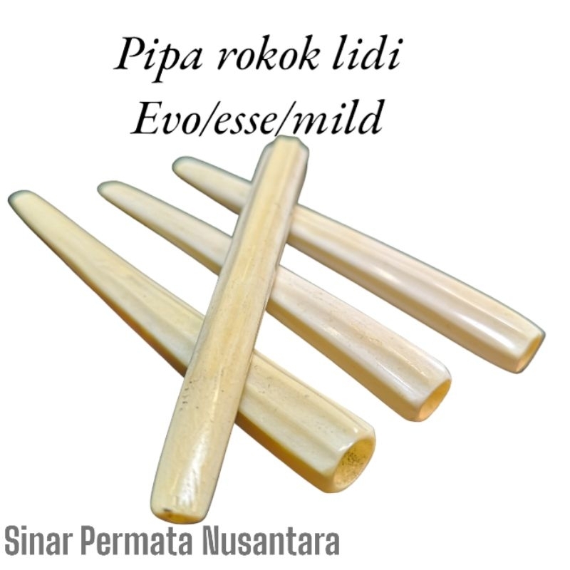 Jual Once pipa rokok lidi evo/esse/mild bahan tulang sapi asli motif ...