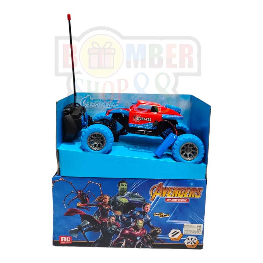 Jual Mainan Anak RC Crawler Superhero Captain Spiderman Wrangler Off ...