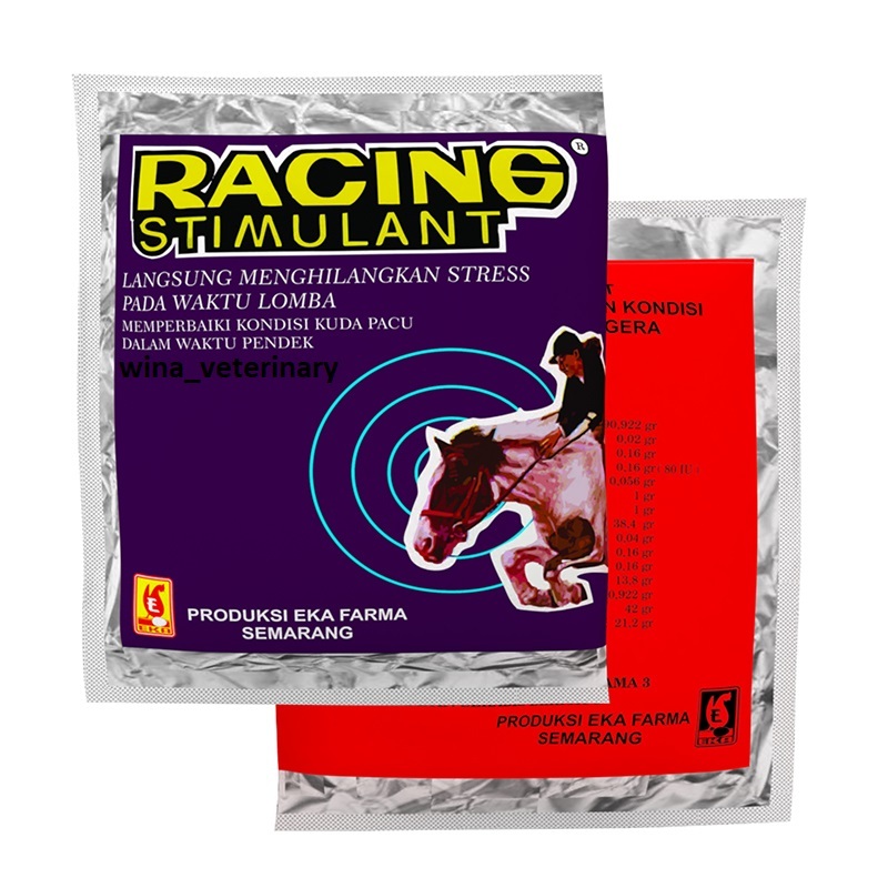 Jual RACING STIMULANT KUDA MENGEMBALIKAN KONDISI KUDA PACU - HORSE ...
