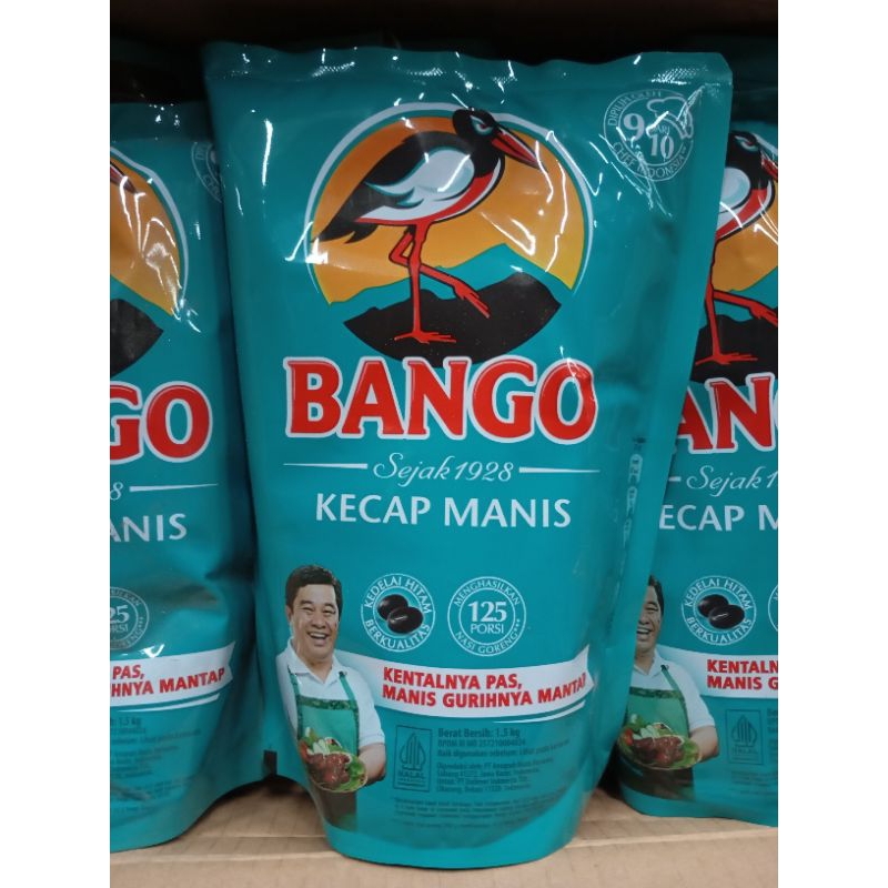 Jual Kecap BANGO Kemasan Pouch 1,5 kg | Shopee Indonesia