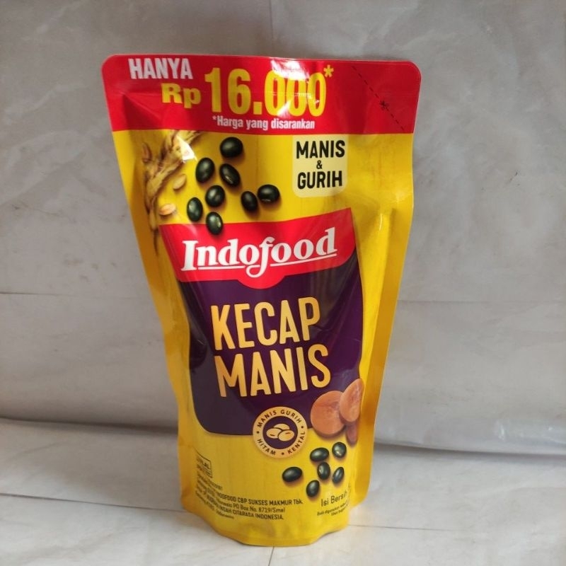 Jual Indofood Kecap Manis 520ml (refill) | Shopee Indonesia