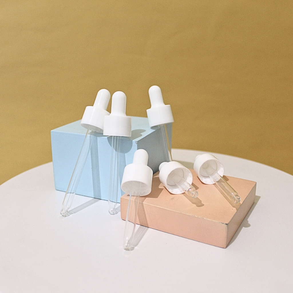 Jual TUTUP BOTOL PIPET KACA / TUTUP DROPPER PIPET PUTIH SMOOTH KARET ...