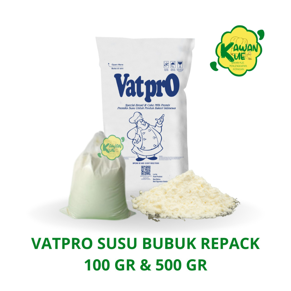 Jual SUSU BUBUK FULL CREAM KEMASAN TIMBANG 500 GR / VATPRO / COVA ...