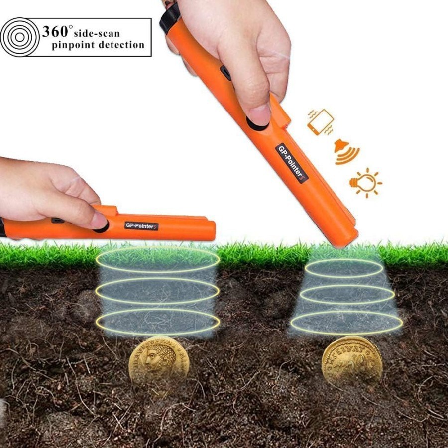 Jual GP Pointer S Metal Detector Alat Pendeteksi Logam Detektor Emas Harta | Shopee Indonesia