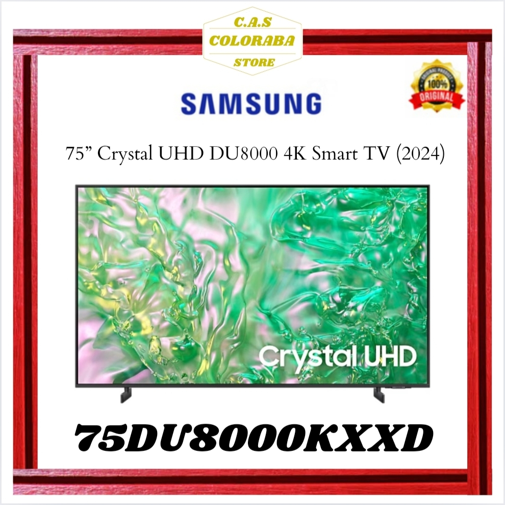 Jual TV SAMSUNG UA75DU8000 SMART TV 75 INCH LED 4K UHD 75DU8000 75DU ...