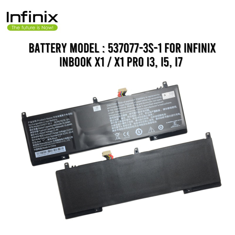Jual BATERAI BATTERY LAPTOP INFINIX INBOOK X1/X1 PRO i3, i5, i7 Model ...