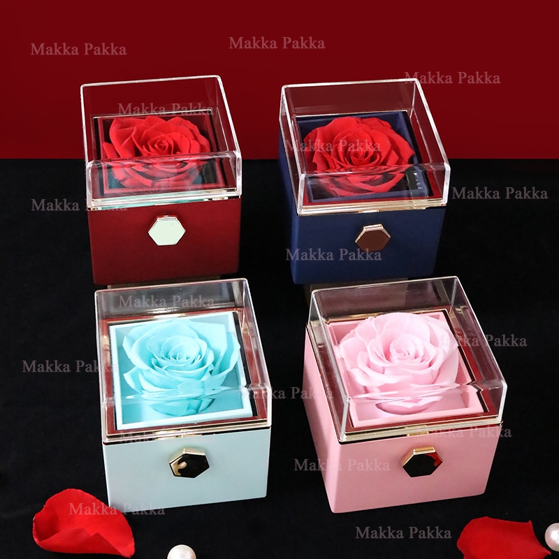 Jual PROMISE RING BOX - HIDDEN JEWELRY | KOTAK CINCIN BUNGA MAWAR ...