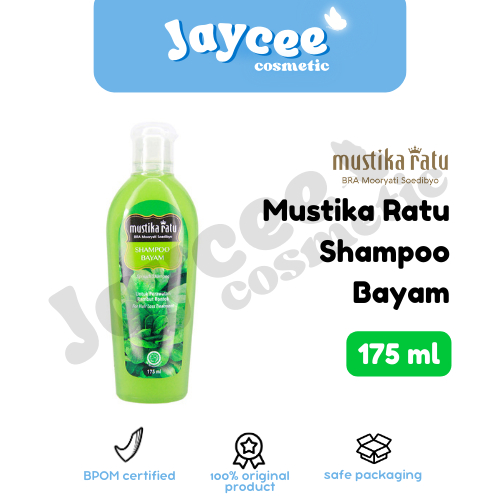 Jual Mustika Ratu Shampoo Bayam 175 ml | Sampo Bayam | Shopee Indonesia