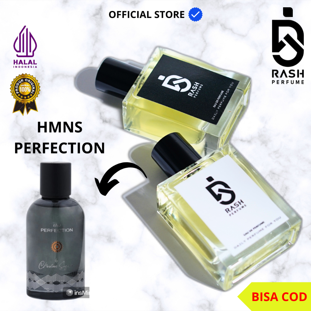 Jual Parfum Pria HMNS Perfection - Parfume Pria Wangi Tahan Lama - Rash ...