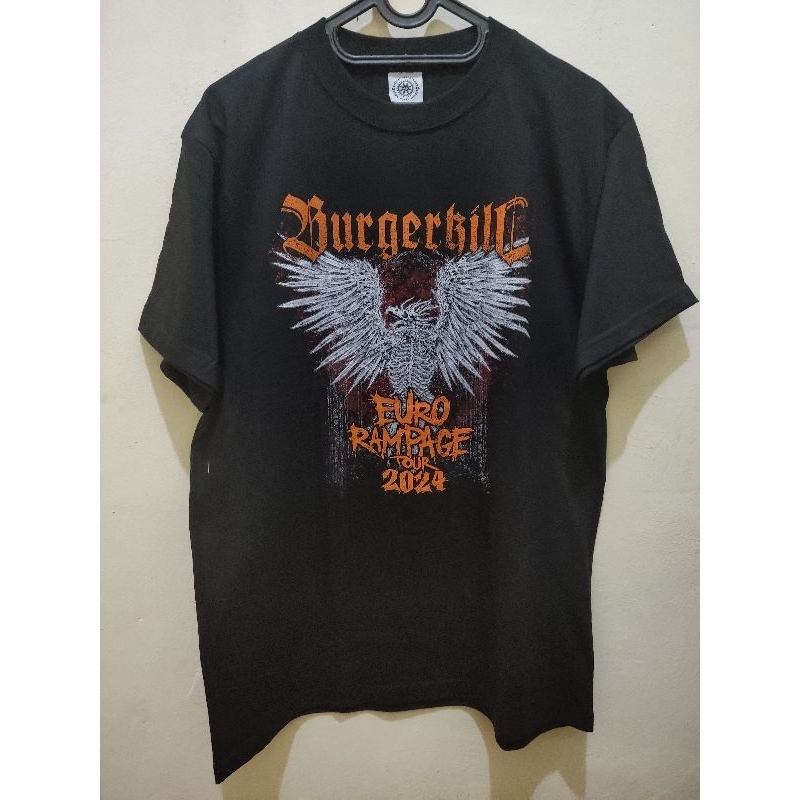 Jual TSHIRT BURGERKILL - EURO RAMPAGE TOUR 2024 (OFFICIAL) | Shopee ...