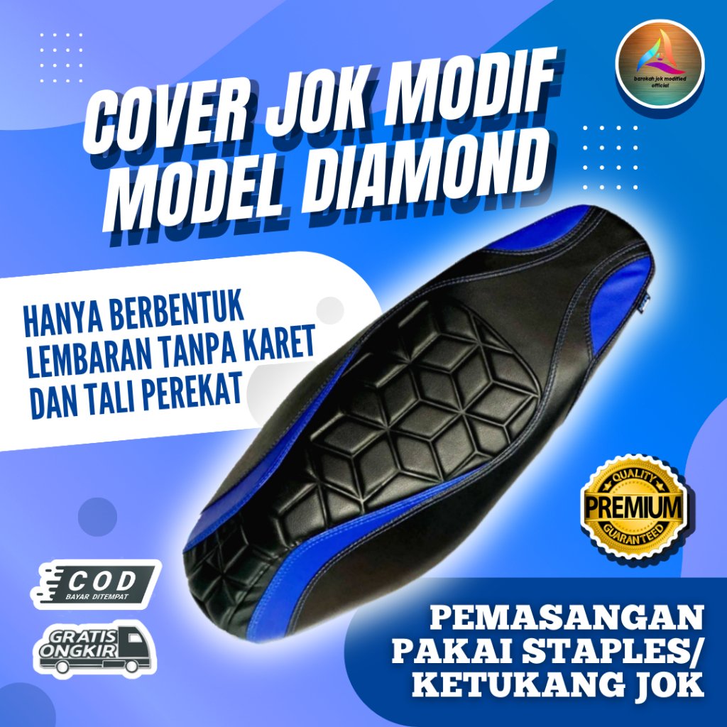 Jual COVER jok PREMIUM untuk semua motor matic dan motor bebek model ...