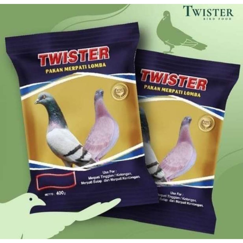 Jual twister pakan merpati lomba/ pakan merpati twister isi kemasan ...