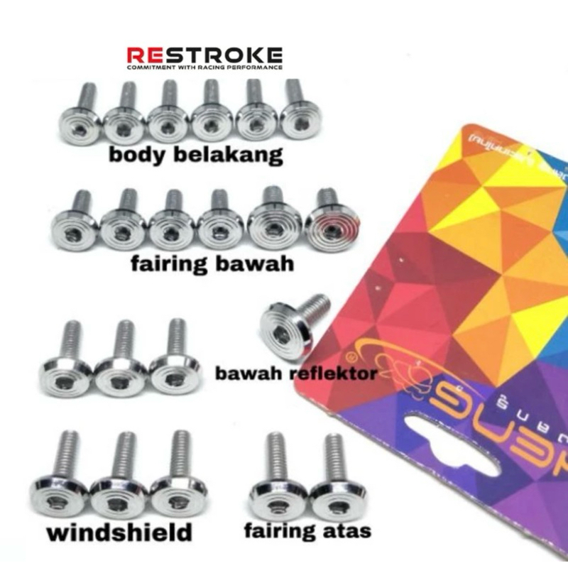 Jual BAUT FULL BODY NINJA RR NEW MODEL SLASH ORIGINAL HENG PROBOLT THAILAND | Shopee Indonesia