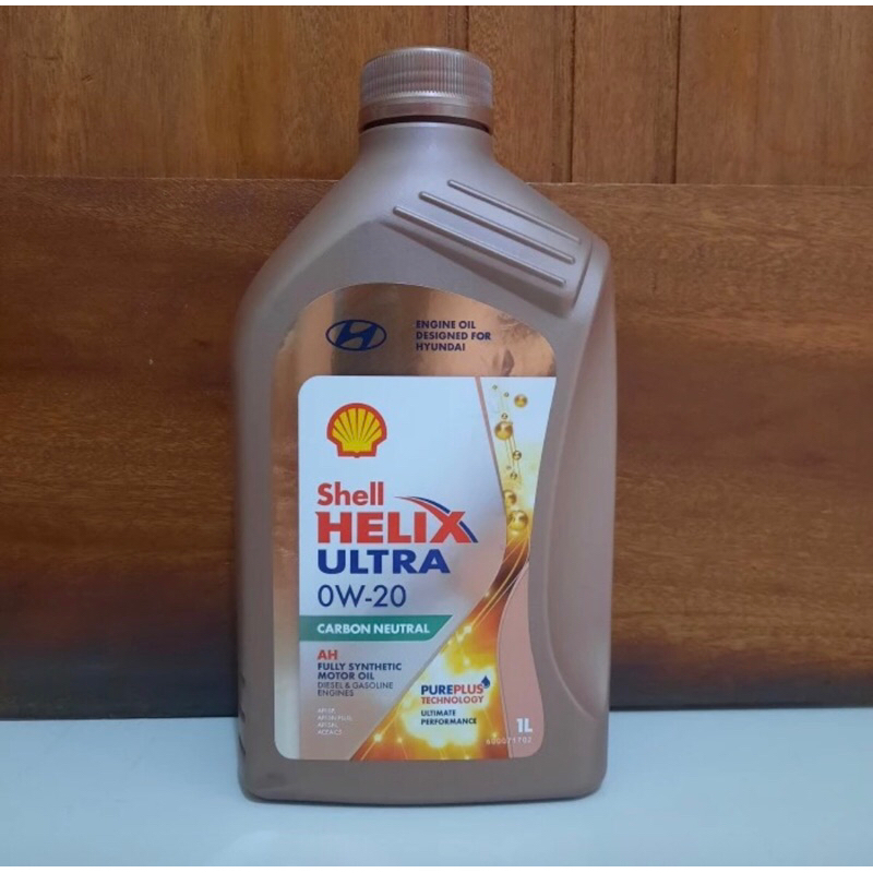 Jual Oli Shell Helix Ultra 0W-20 Carbon Neutral Full Synthetic Original ...