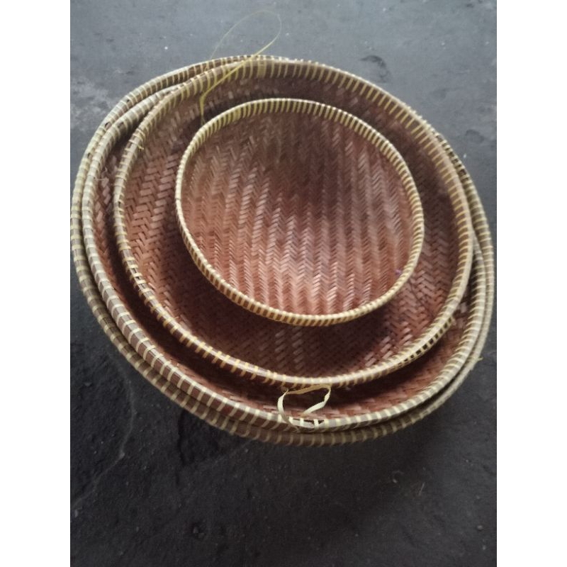 Jual Kalo Bambu Irik Bambu Saringan Bambu ukuran diameter 20cm/28cm ...