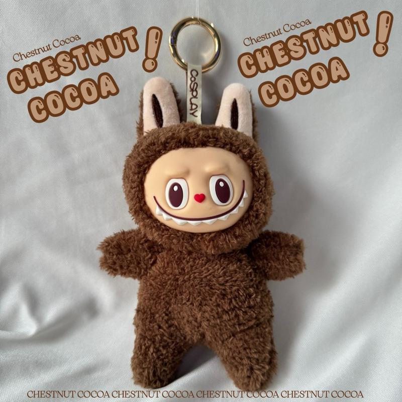 Jual READY Labubu Keychain (Muka Karet) || Gantungan boneka labubu ...