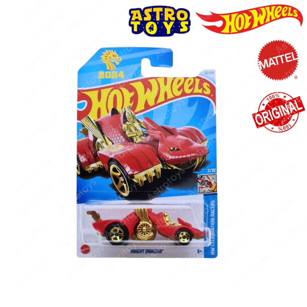 Jual Hot Wheels Basic Mobil Naga Knight Draggin Fantasy Car 1:64 ...