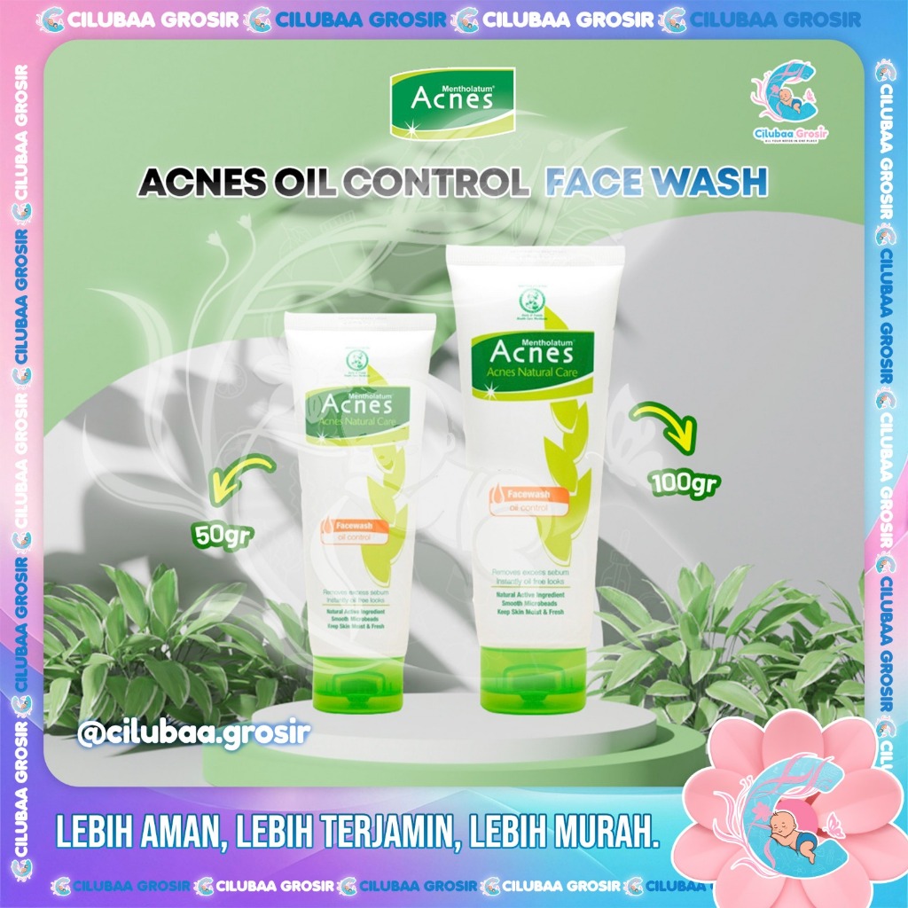 Jual Acnes Oil Control Face Wash || Acne Face Wash || Sabun Wajah ...